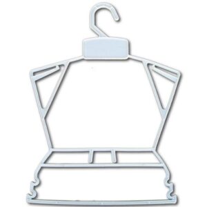 displayimporter economical children's plastic frame hanger - pack of 10