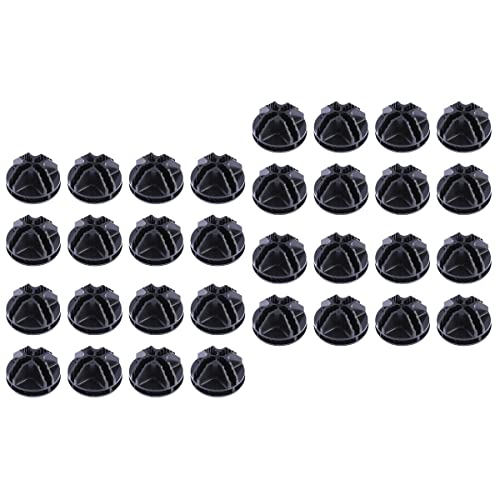 Scicalife 80pcs Wire Cube Connectors Plastic Connector Wire Grid Cube Organizer Connector for Modular Closet Storage Organizer Wire Shelving