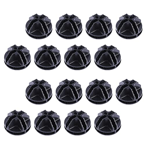 Scicalife 80pcs Wire Cube Connectors Plastic Connector Wire Grid Cube Organizer Connector for Modular Closet Storage Organizer Wire Shelving