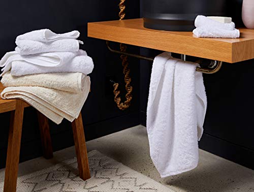 Coyuchi - Cloud Loom Organic Bath Sheet- Cozy, Soft, Luxurious Bath Towels - Undyed