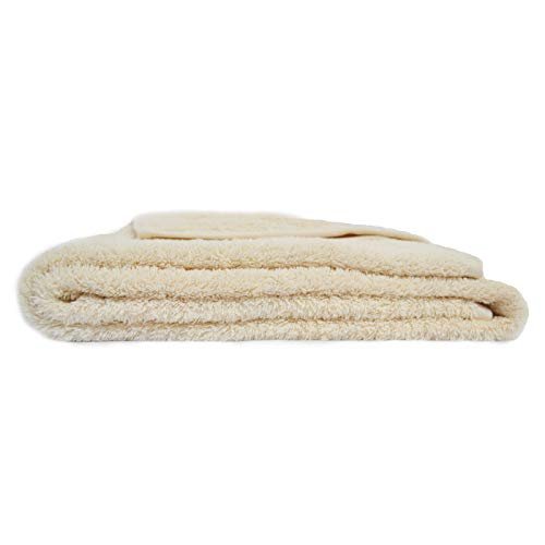 Coyuchi - Cloud Loom Organic Bath Sheet- Cozy, Soft, Luxurious Bath Towels - Undyed