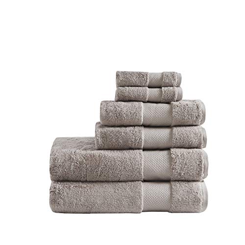 Madison Park Turkish Bath Towel Set, Taupe