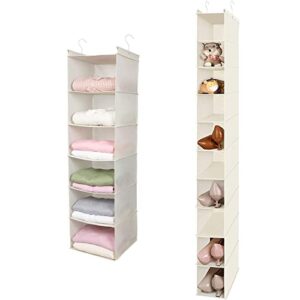 max houser hanging closet organizer, hanging sweater organizer,foldable hanging shelves for closet