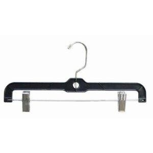 only hangers black 14" pant/skirt hanger [ bundle of 25 ]