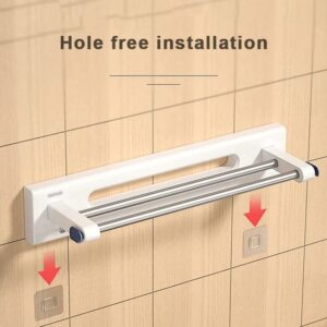 TJLSS LED Induction Light Towel Holder Without Drilling 1/2 Rod Towels Bathroom Shelf Bathroom Accessories (Color : D, Size : As Shown)