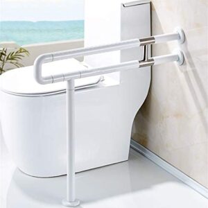 CRODY Bath Wall Attachment Handrails Grab Bar Rails Brushed Stainless Steel Bathroom Grab Bar,Wall Mounted Straight Towel Rack,Shower Aid and Safety Support Rail,With Anti-Slip Grain Handrail Bathroom