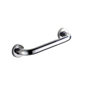 CRODY Bath Wall Attachment Handrails Grab Bar Rails Shower Grab Bar Stainless Steel Anti-Slip Polished Chrome Finished Wall Mounted for Toilet Kitchen Stairway Handrail Towel Rack Disabled Elderly Han