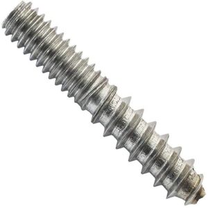 3/8" -16 x 3" hanger bolts, 8 pack