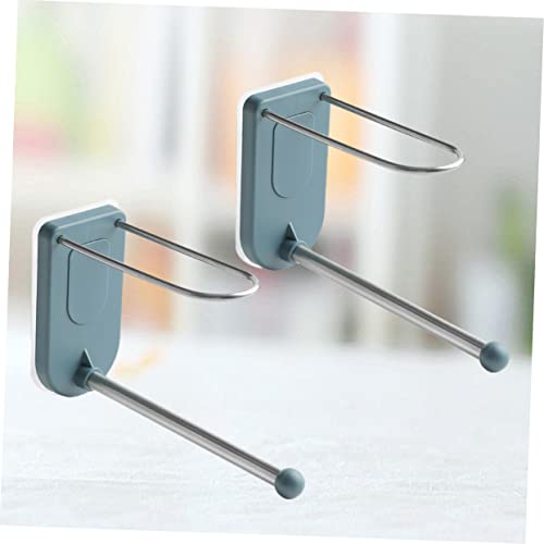 Zerodeko 2 Pcs Metal Clothes Hanger Purse Holder Stainless Steel s Hooks Clothes Pin Organizing Rack Clothes Hangers Stacker Rack Clothes Hangers Storage Rack Clip Hook up Shelf Hanger Rack