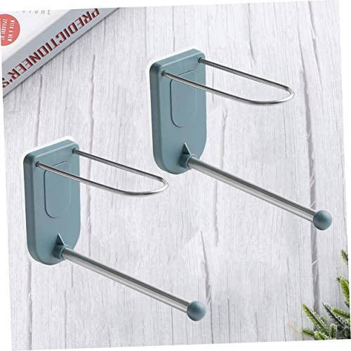 Zerodeko 2 Pcs Metal Clothes Hanger Purse Holder Stainless Steel s Hooks Clothes Pin Organizing Rack Clothes Hangers Stacker Rack Clothes Hangers Storage Rack Clip Hook up Shelf Hanger Rack