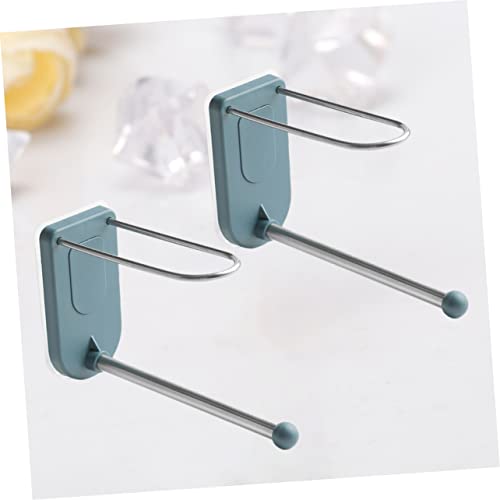 Zerodeko 2 Pcs Metal Clothes Hanger Purse Holder Stainless Steel s Hooks Clothes Pin Organizing Rack Clothes Hangers Stacker Rack Clothes Hangers Storage Rack Clip Hook up Shelf Hanger Rack