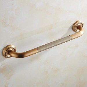 crody bath wall attachment handrails grab bar railsbrass grab bar with anti-slip textured grip,elderly shower safety commode handrail,toilet wall mounted towel rack, home bathroom support bar