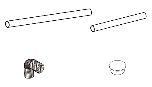 FIDUCIAL HOME Middle Short Poles and Corner Connectors for Shoe Rack Parts