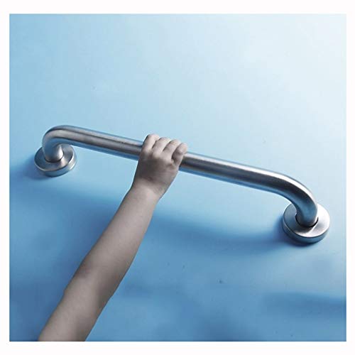 CRODY Bath Wall Attachment Handrails Grab Bar Rails Stainless Steel Safety Rails, Bathroom Grab Bar, Toilet Shower Non-Slip Handrail Elderly Disabled Kitchen Corridor Grab Rail Wall Towel Rack Shower