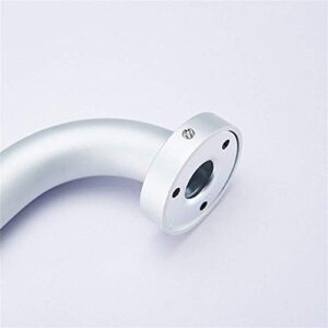 CRODY Bath Wall Attachment Handrails Grab Bar Rails Shower Grab Bar Type Safety Anti-Slip Armrest - Space Aluminum Safety Bracket Towel Rack - Suitable for People with Reduced Mobility, Unstable Peopl