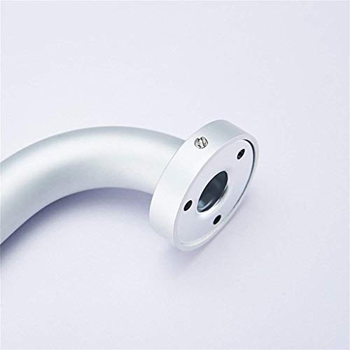 CRODY Bath Wall Attachment Handrails Grab Bar Rails Shower Grab Bar Type Safety Anti-Slip Armrest - Space Aluminum Safety Bracket Towel Rack - Suitable for People with Reduced Mobility, Unstable Peopl