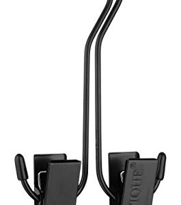 The Boot Hanger in Black - Shoe Storage Space Saver (Set of 3); Boot Hanger, Boot Holder, Boot Clips (Black)