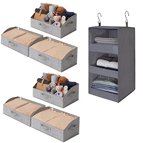 GRANNY SAYS Bundle of 3 Closet Storage Organizers