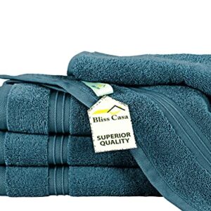 Bliss Casa Hand Towel 4 Pack Navy