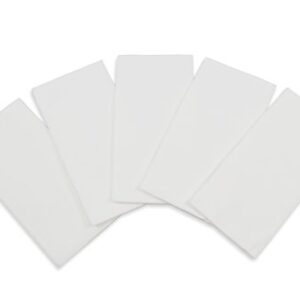 2dayShip Cloth-like Guest Towels 12 X 17 White Disposable Hand Napkins - 100 Pack