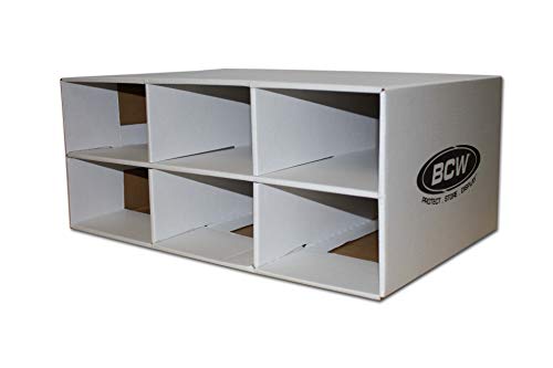 NEW BCW Shoe Box House - Stores 6 BCW 1,600 Card Shoe Boxes