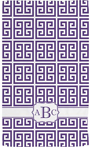 RNK Shops Greek Key Hand Towel - Full Print (Personalized)