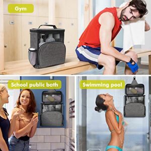 2022 NEW Shower Caddy Dorm - for Full Size Bottle & Quick Dry - Portable Shower Tote Bag Men Women,Camp,Travel,Bath,Gym - College Dorm Room Essensial Boys Girls