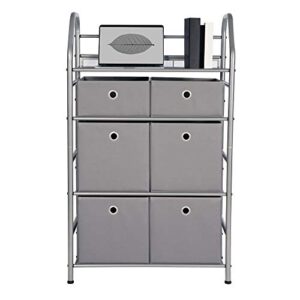 neatfreak! 4 Tier Metal Home Storage Organizer w/Bins