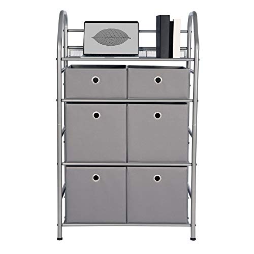 neatfreak! 4 Tier Metal Home Storage Organizer w/Bins