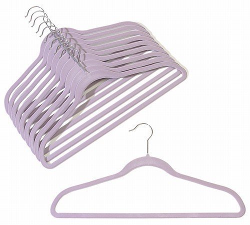 ClosetHangerFactory Slim-Line Lavender Shirt/Pant Hangers