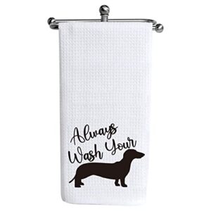 always wash your funny bathroom wash towel, naughty kitchen decor bathroom towel for boyfriend husband humorous birthday christmas hand towel gift