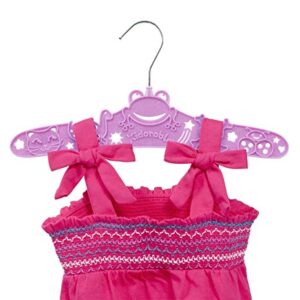 Kidorable Plastic Hanger Set for Girls