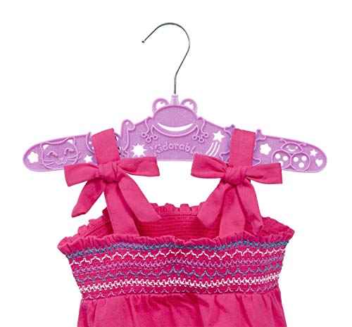 Kidorable Plastic Hanger Set for Girls