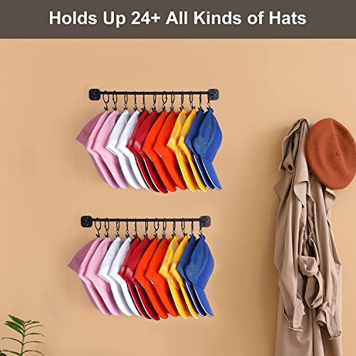 HYDERMUS Hat Rack for Wall