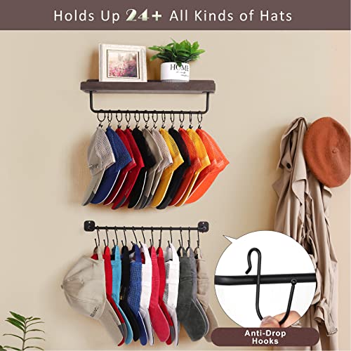 HYDERMUS Hat Rack for Wall