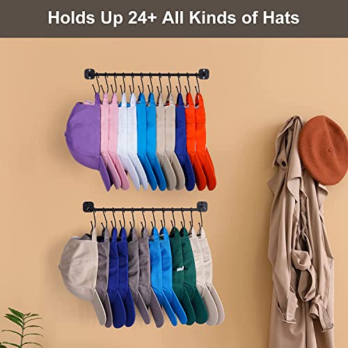 HYDERMUS Hat Rack for Wall