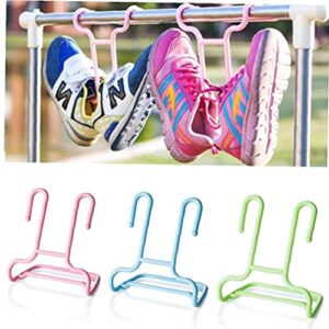 10pcs/Set Shoes Drying Rack Boost Stand Children Kids Shoes Hanger Hanging Shelf Wardrobe Organizer Hanger