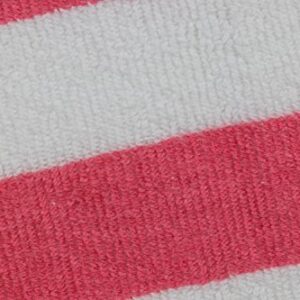 Bleach Safe Luxury Beach Towel Cabana Stripe- Fibertone by 1888 Mills, Made in The USA of US and Imported Materials