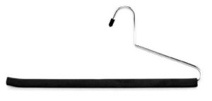 only hangers foam padded non-slip metal pant hanger (pack of 15)