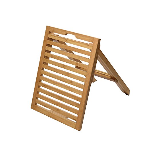 Proman Products Mirage Deluxe Foldable Bamboo Luggage Rack, 24" W x 18" D x 22" H, Natural