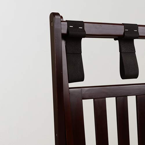 Casual Home Luggage Rack, Espresso (New)