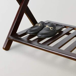 Casual Home Luggage Rack, Espresso (New)