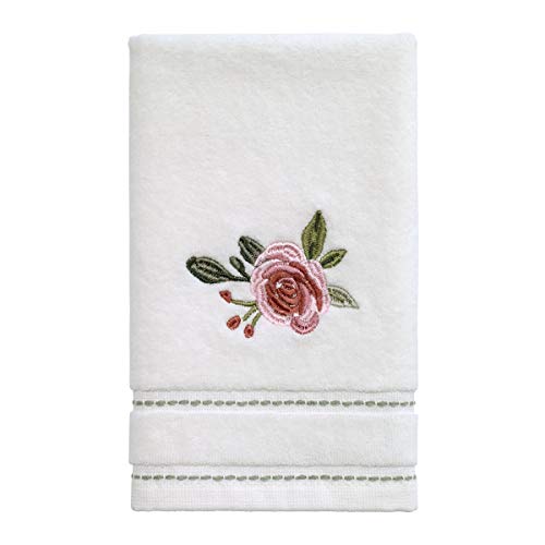 Avanti Linens - Fingertip Towel, Soft & Absorbent Cotton Towel (Spring Garden Collection)