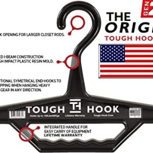 Tough Hook Original Hanger Pack Set of 2 | 1 Tan and 1 Midnight |USA Made | Multi Pack