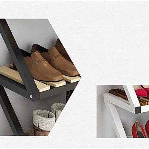 DINGZZ Multi-Layer Household Shoe Rack, Simple Iron Art Dormitory Slippers Shelf Storage Shoe Cabinet (Color : Style Two)