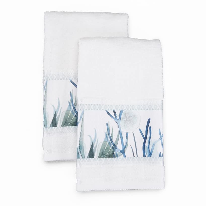 Hand Towels - Ocean Reef Bathroom Collection - Set of 2