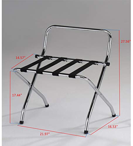 2K Furniture Designs - Fordable Suitcase Luggage Rack - Commercial Quality