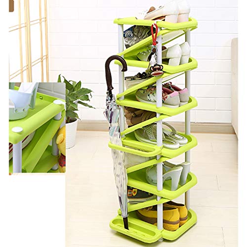 DINGZZ Storage Shoes, Multi-Layer Shoe Rack Household Economical Simple Shoe Cabinet Plastic Shoes