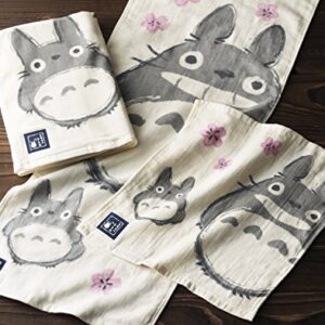 Marushin My Neighbor Totoro Imabari Gauze Towel(Spring Breeze and Totoro) Made in Japan