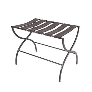 silverwood luggage rack, brown